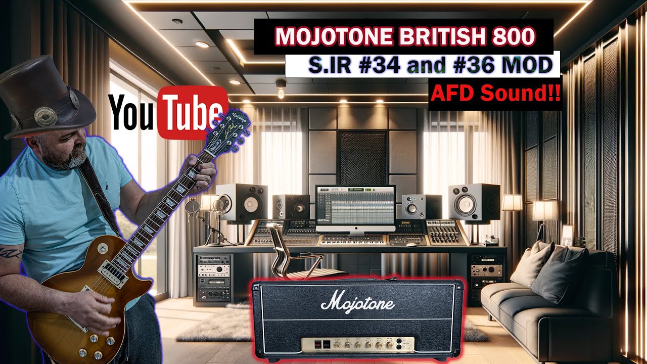 Making my JCM 800 Clone sound like AFD with SIR #34 and #36 !! - YouTube