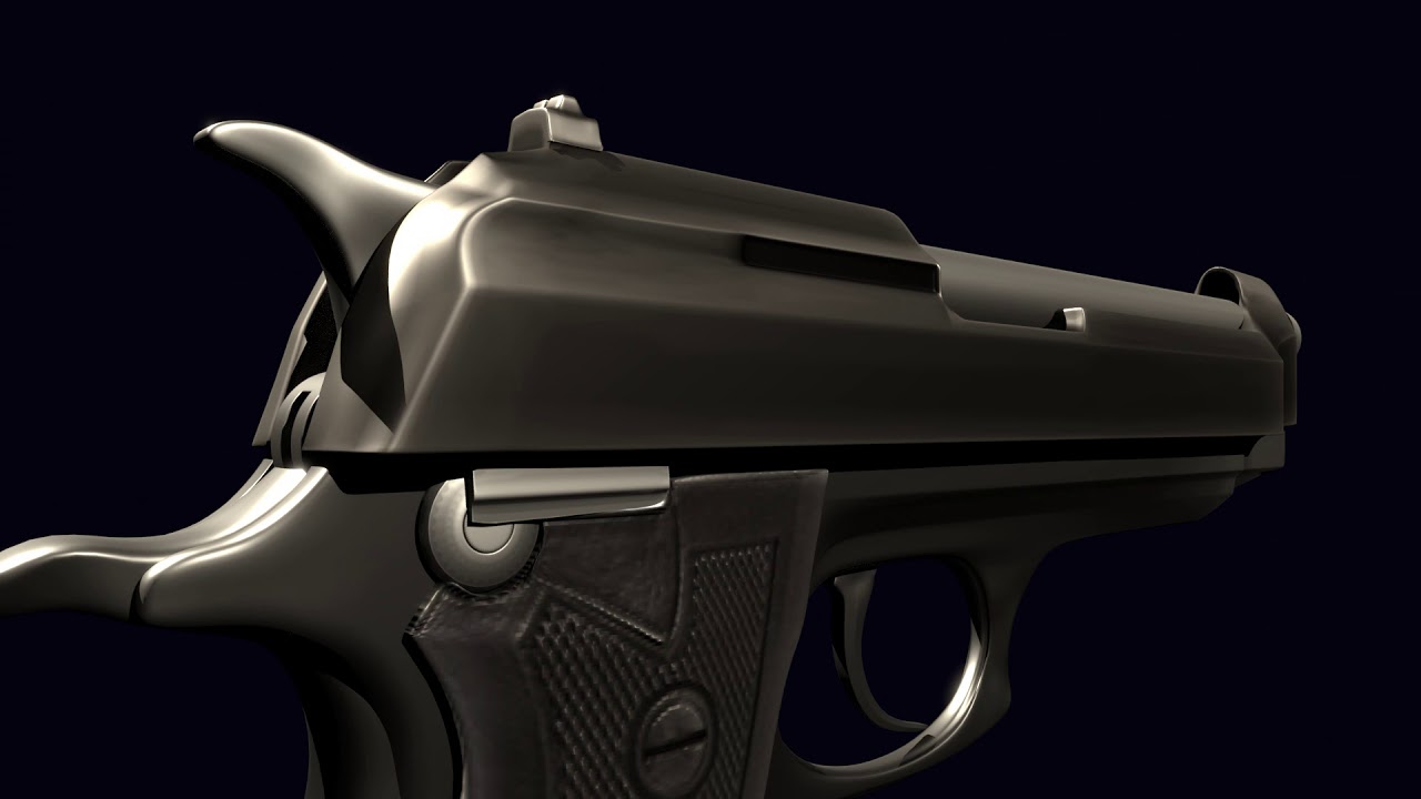 Blender Gun Animation - YouTube