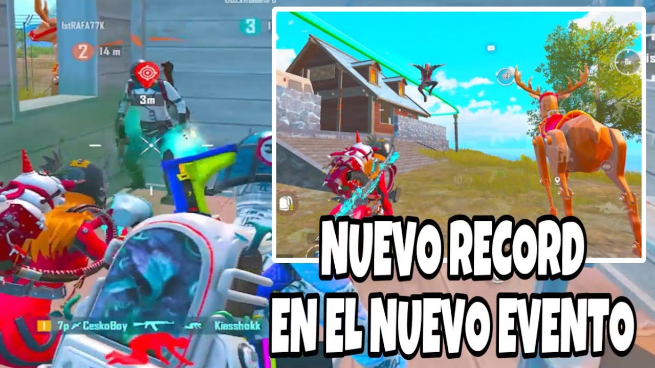 NUEVO RECORD DE KILLS EN EL NUEVO EVENTO , AMIGO QUEDA ASUSTADO 😳 POR ...