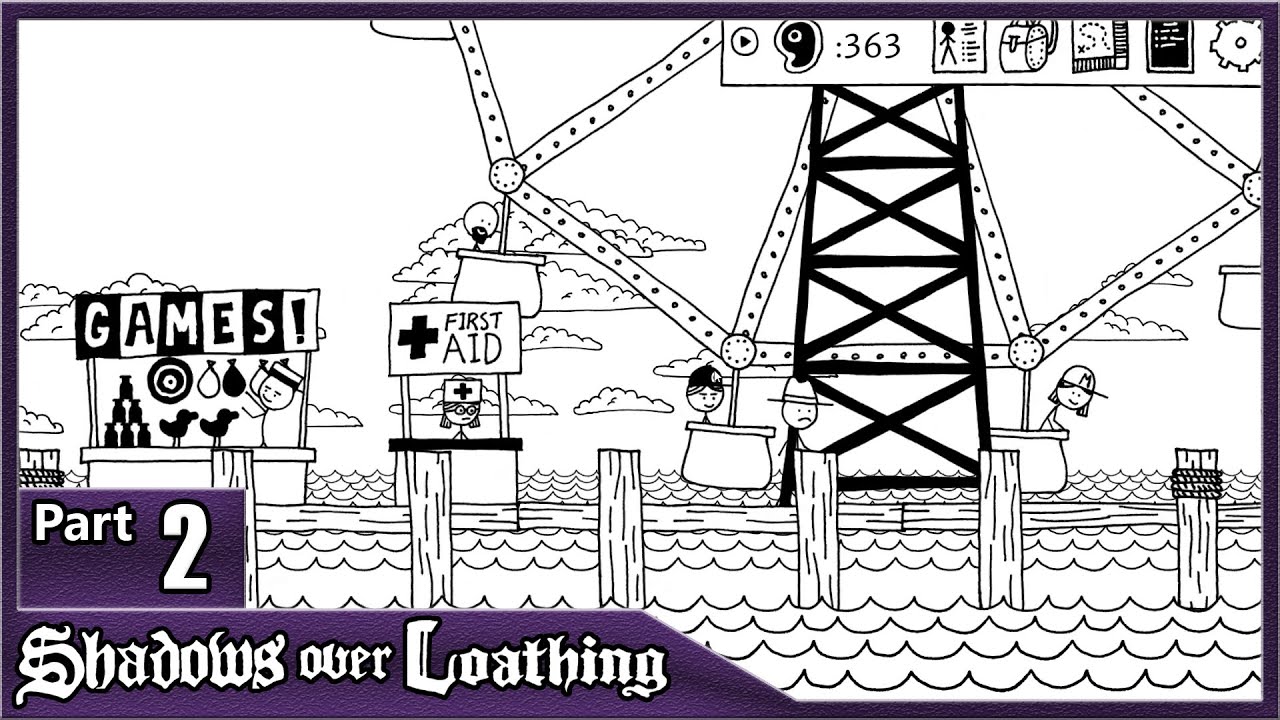 Shadows Over Loathing, Part 2 / Chapter 1: Welcome To Ocean City - YouTube