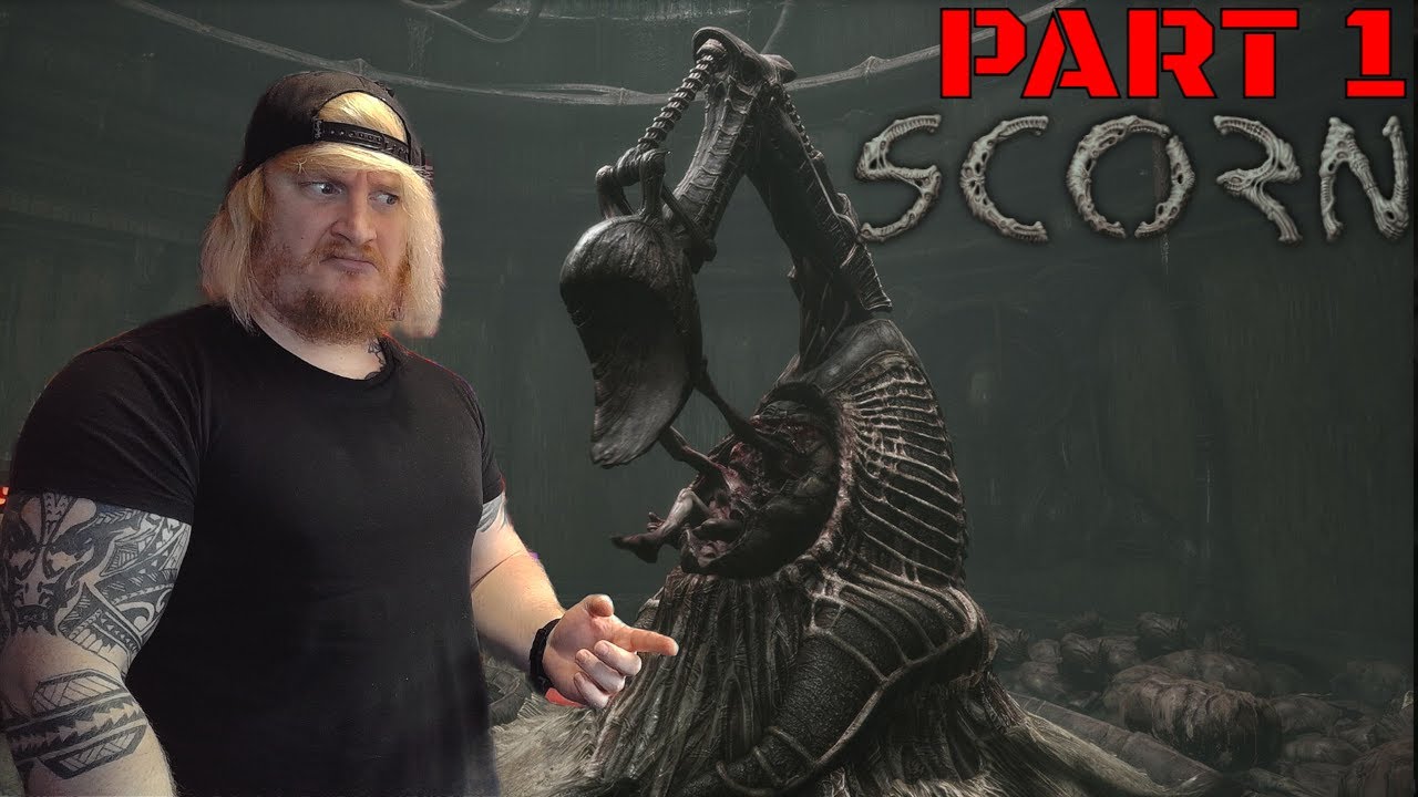 SCORN Part 1 - WTF IS THIS WEIRD A$$ GAME PLEASE!!! - YouTube