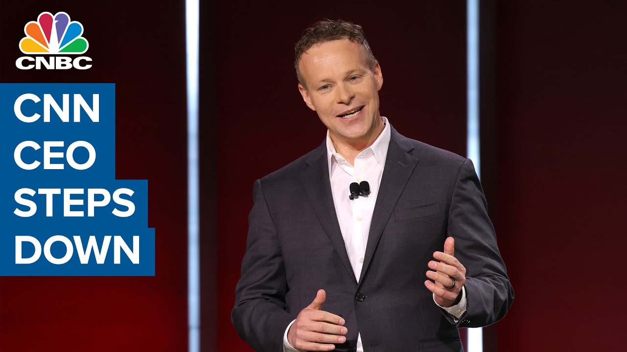 CNN CEO Chris Licht steps down - YouTube