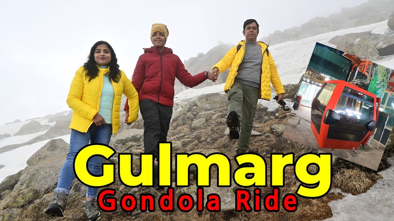 Gulmarg Gondola Cable Car Journey | Phase 1 Phase 2 | Things to do in ...