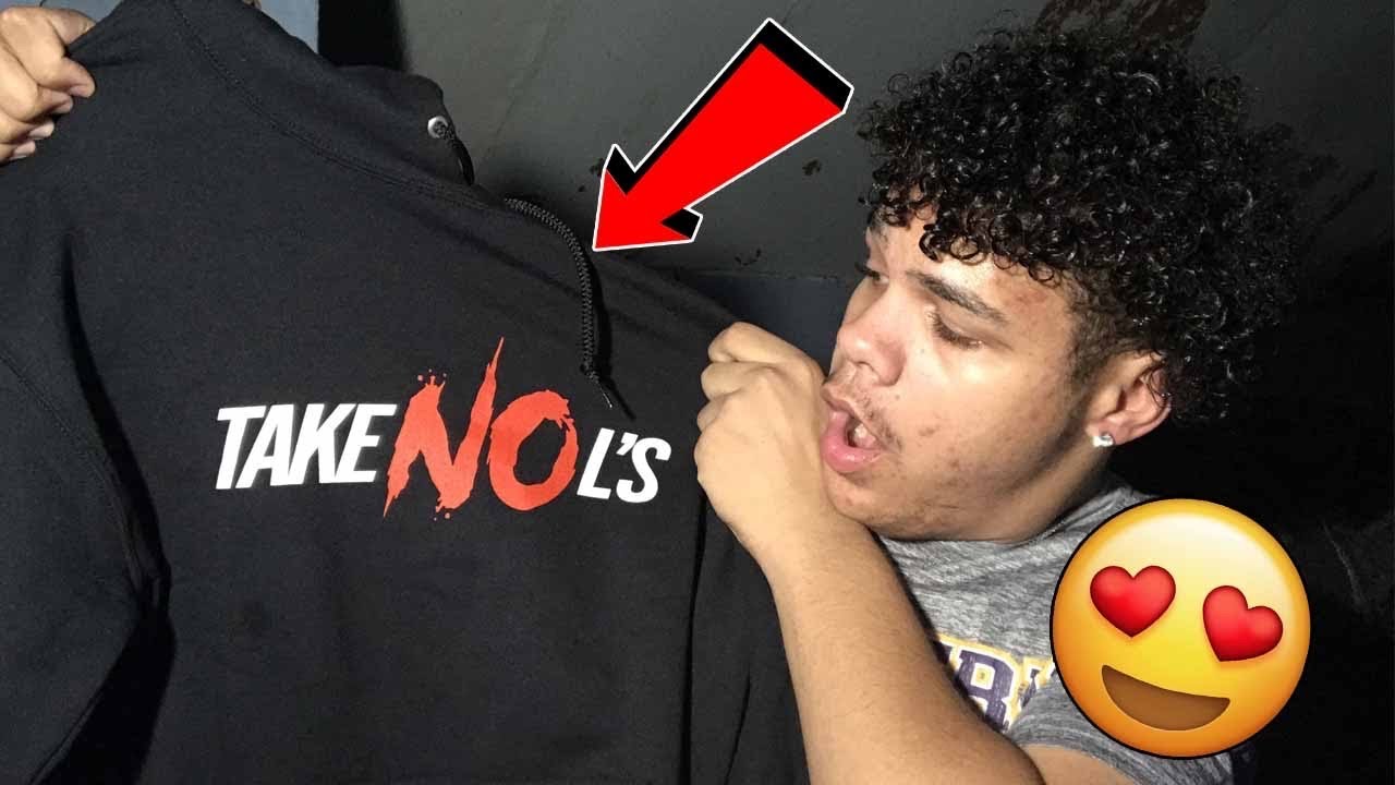 Unboxing JUSTKRYPTIC’s “Take NO L’s Merch🔥😍 *Fire* Update Video - YouTube