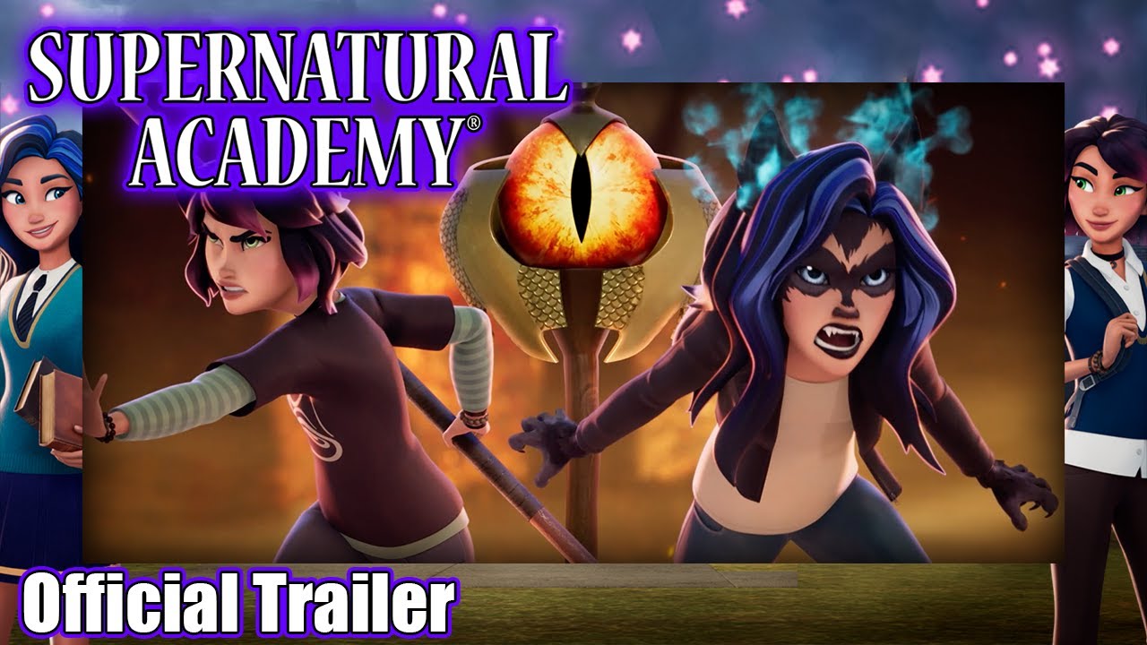 Supernatural Academy | Official Trailer #1 | Amazin' Adventures - YouTube