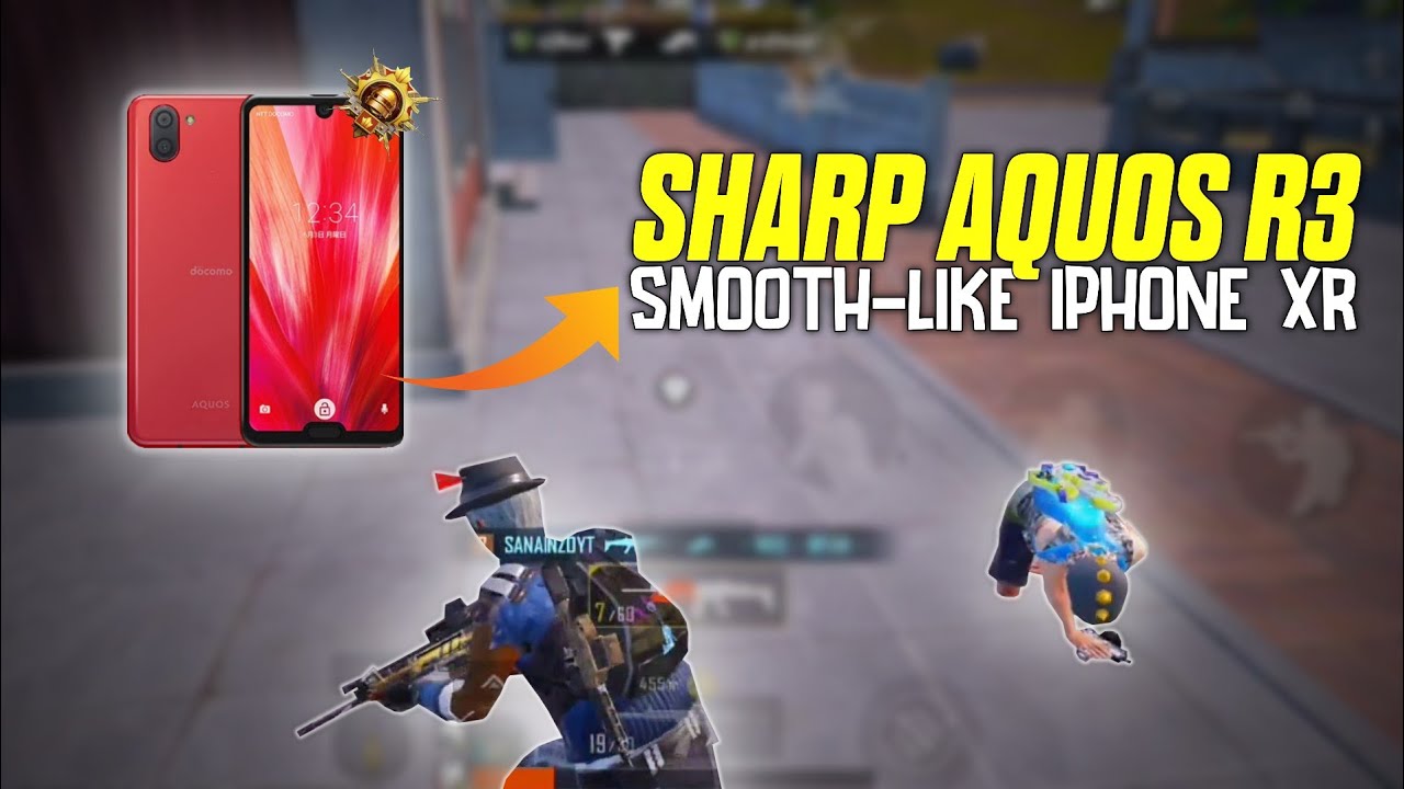 Sharp Aquos r3 Smooth Like Iphone XR 🔥| Pubg Mobile - YouTube