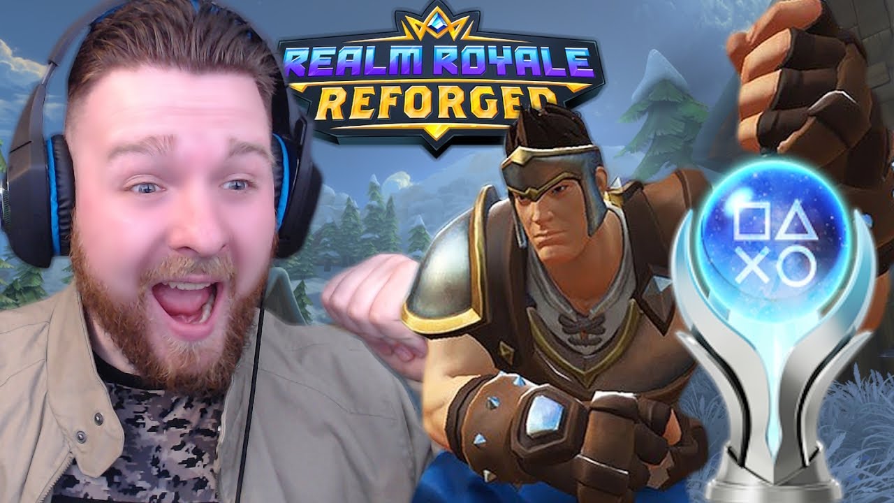 THIS WAS MY FIRST EVER PLATINUM TROPHY!... | Realm Royale Reforged ...