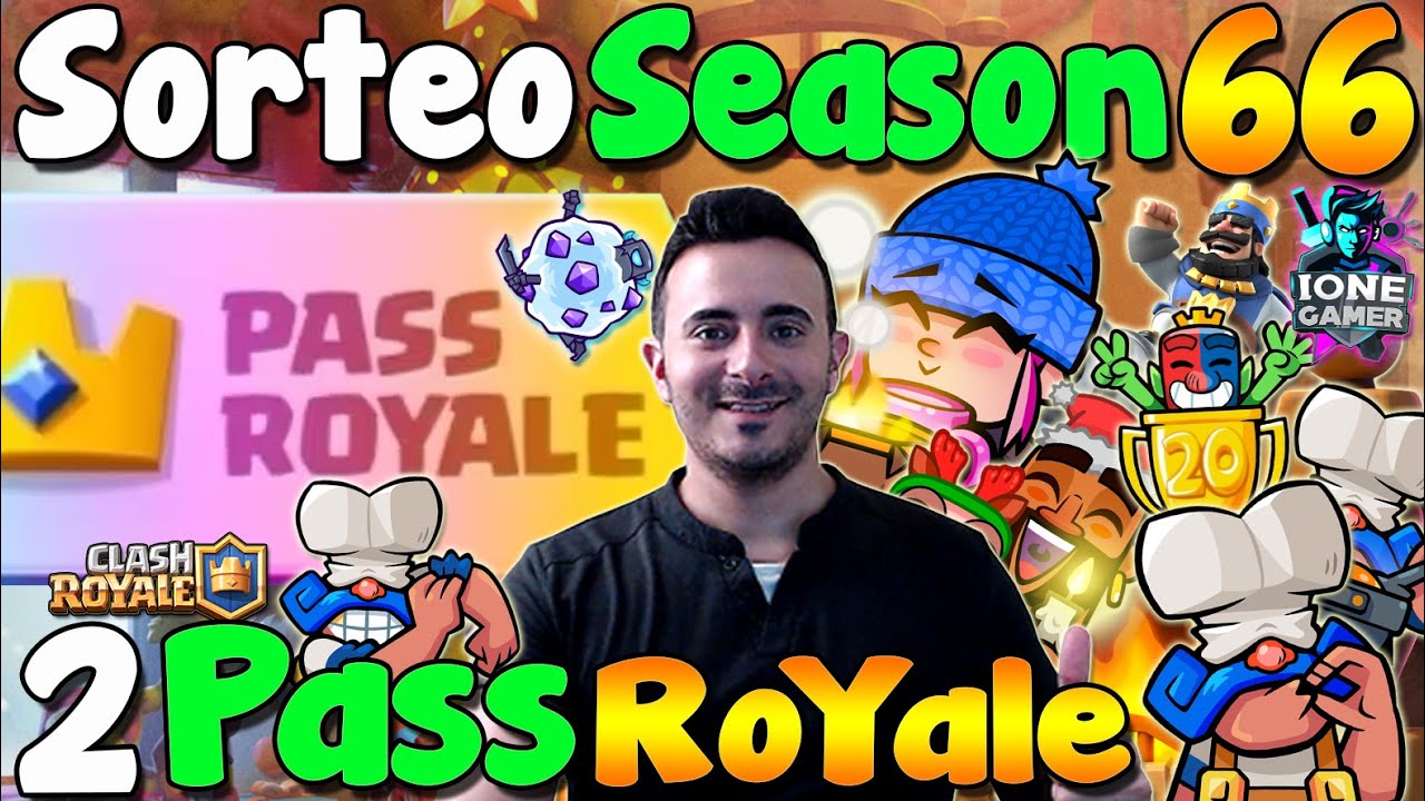SORTEO 2 PASS ROYALE TEMPORADA 66 COZY CLASHMAS CLASH ROYALE 😍 SEASON ...