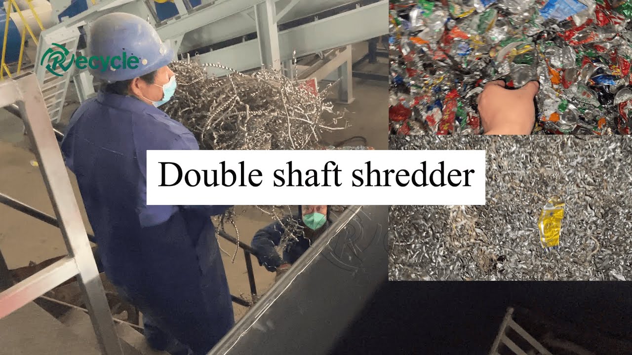 Metal Shredder | Multi-Material Recycling - YouTube