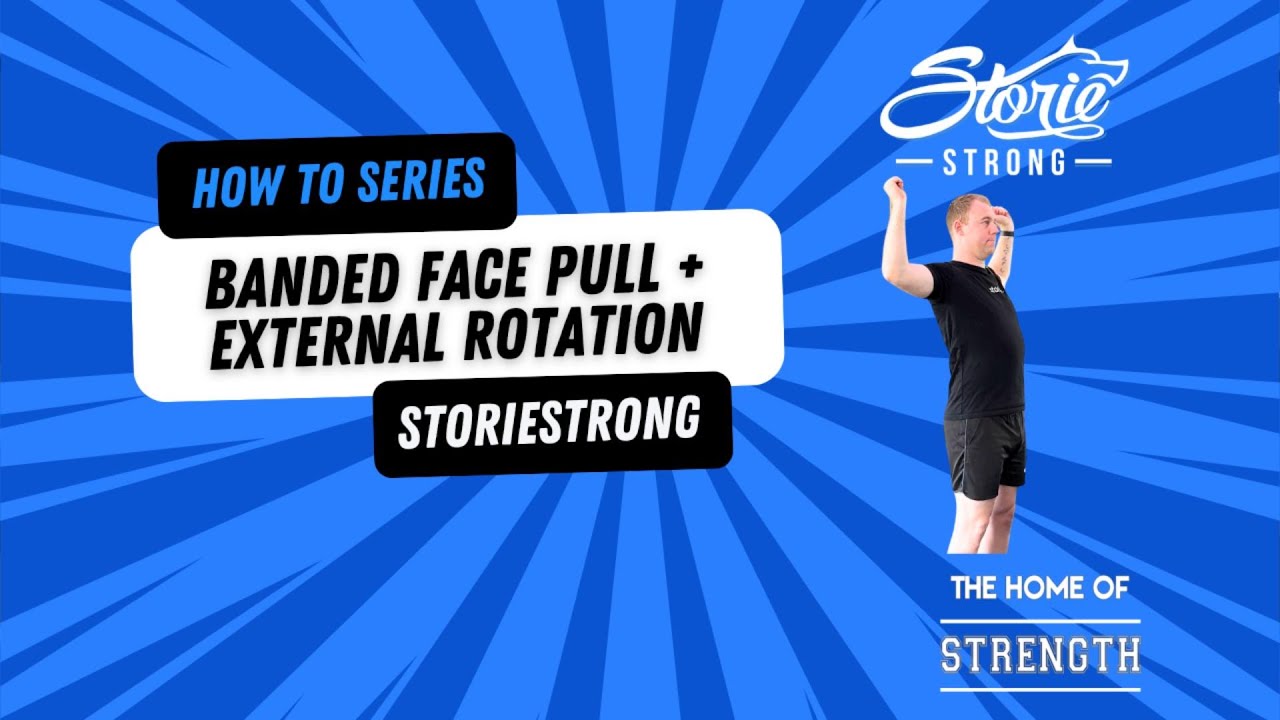 How To Series - Banded Face Pull + External Rotation - YouTube