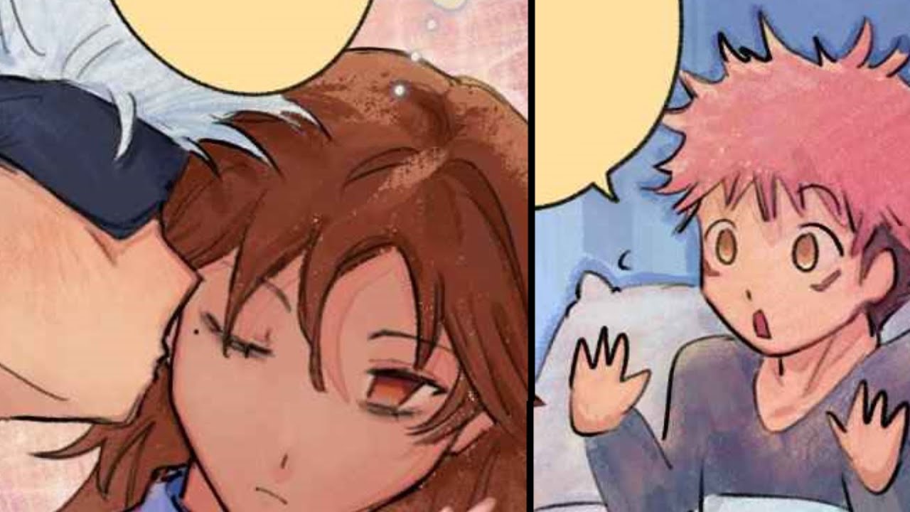 Gojo and Shoko Check Up On Itadori (SatoShoko Jujutsu Kaisen Comic Dub ...