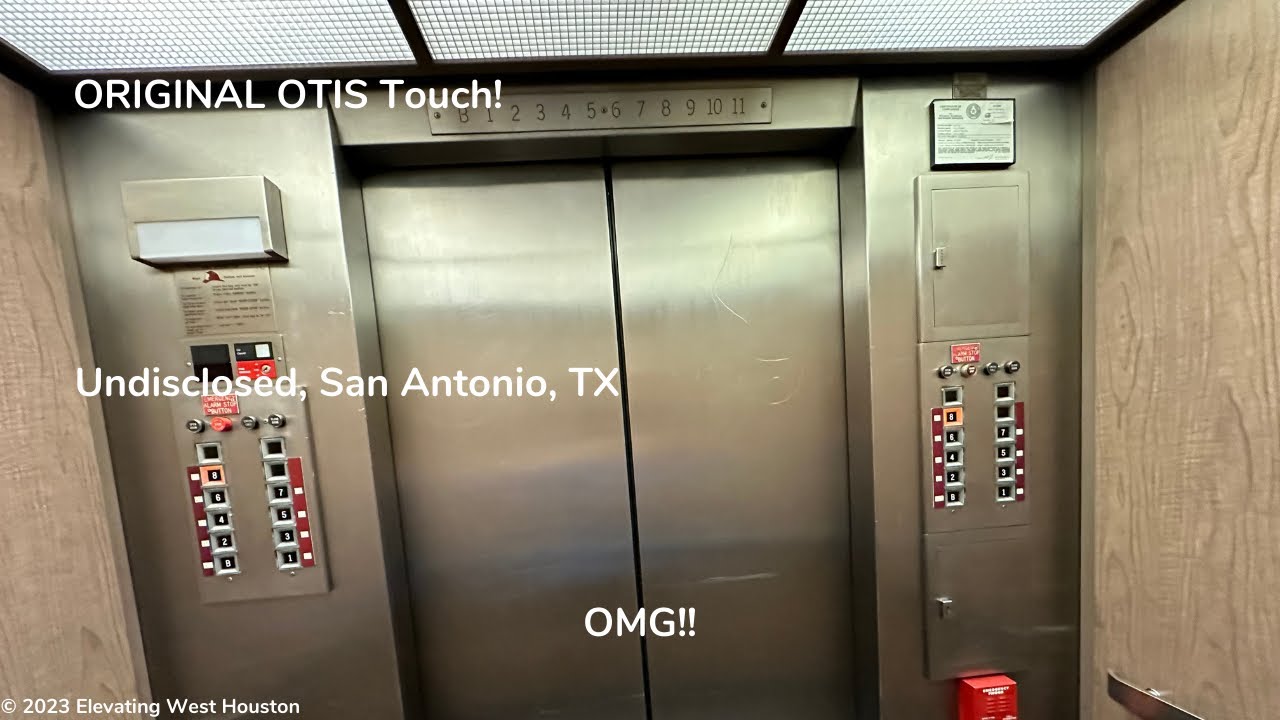 AWESOME RARE 1963 OTIS Touch Traction Elevators | San Antonio, TX - YouTube