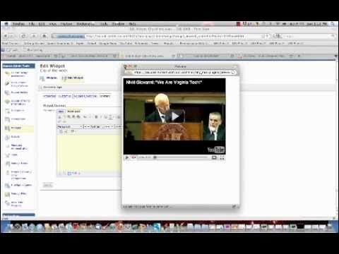 D2L Custom Widget-Video Embed - YouTube