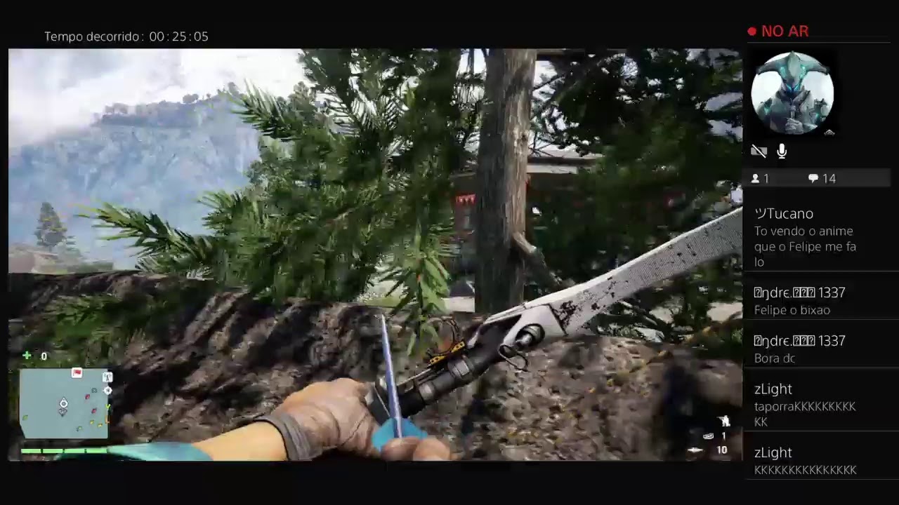 Jogando FC4 - YouTube