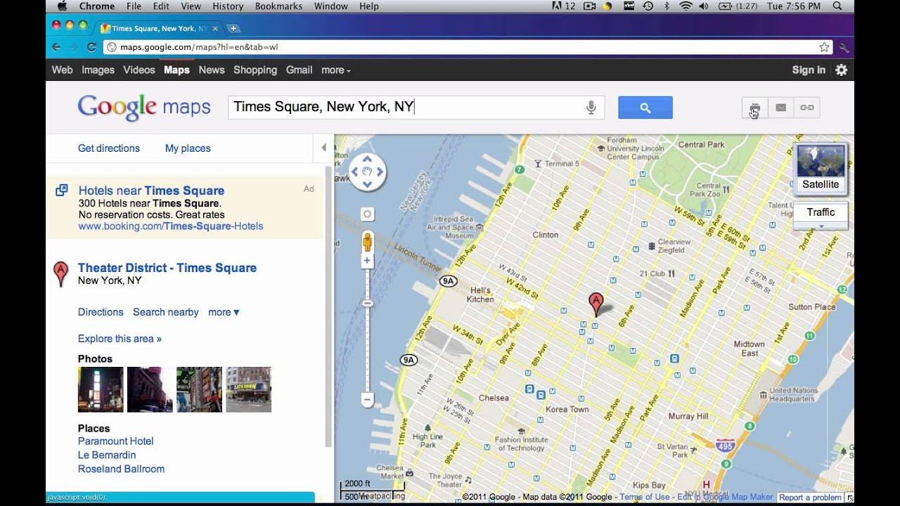 Dreamweaver Tutorial - Links 04 - Embed A Google Map - YouTube