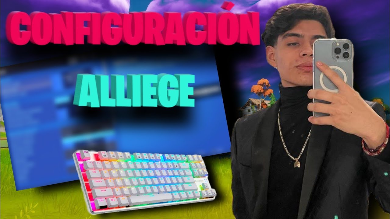 🔴🎮NUEVA CONFIGURACIÓN DE ALLIEGE🔴🎮TEMPORADA 2 FORTNITE 3|SENSIBILIDAD ...