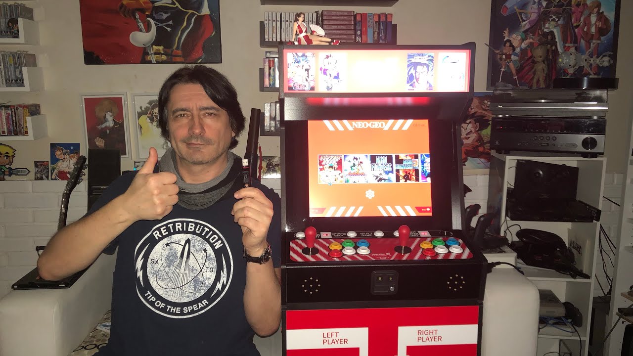 HARDWARE : TUTO HACK HYLOSTICK X MVSX BARTOP NEO GEO - YouTube