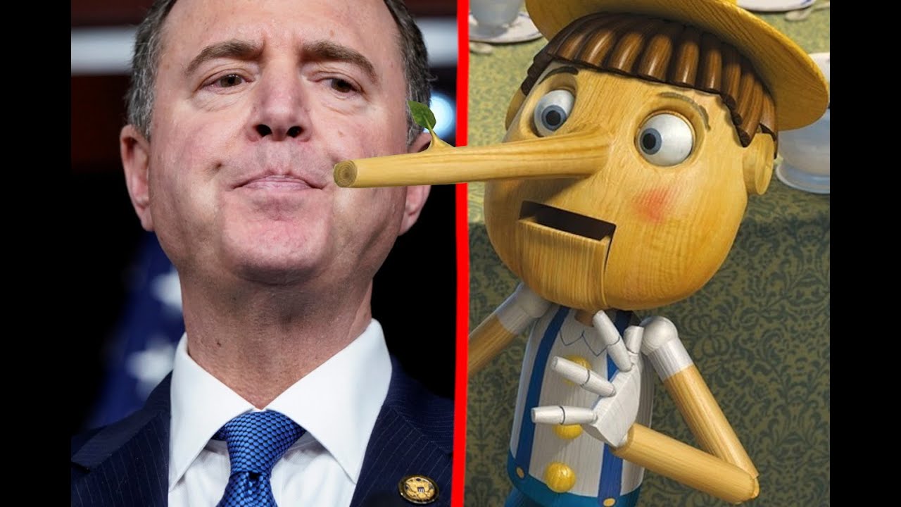 Actual Footage of Adam Schiff Lying - YouTube