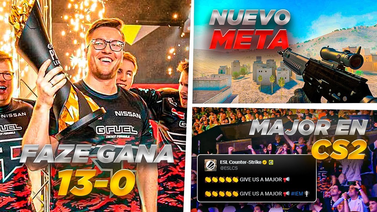 NUEVO META SECRETO QUE USAN LOS PROS | PRIMER MUNDIAL en CS2 (Major ...