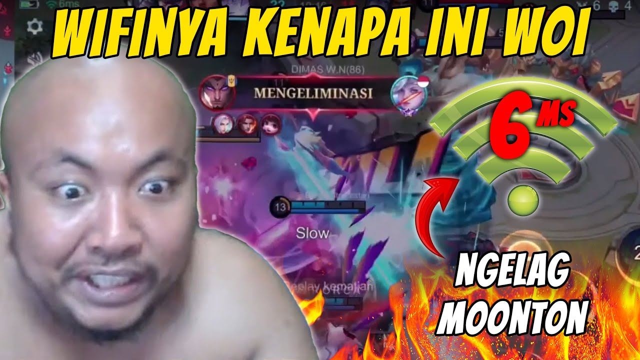 ADUH WIFI NGELAG BANGET COK !!! KENAPA 6MS GINI SI AGGHHH !!! - YouTube