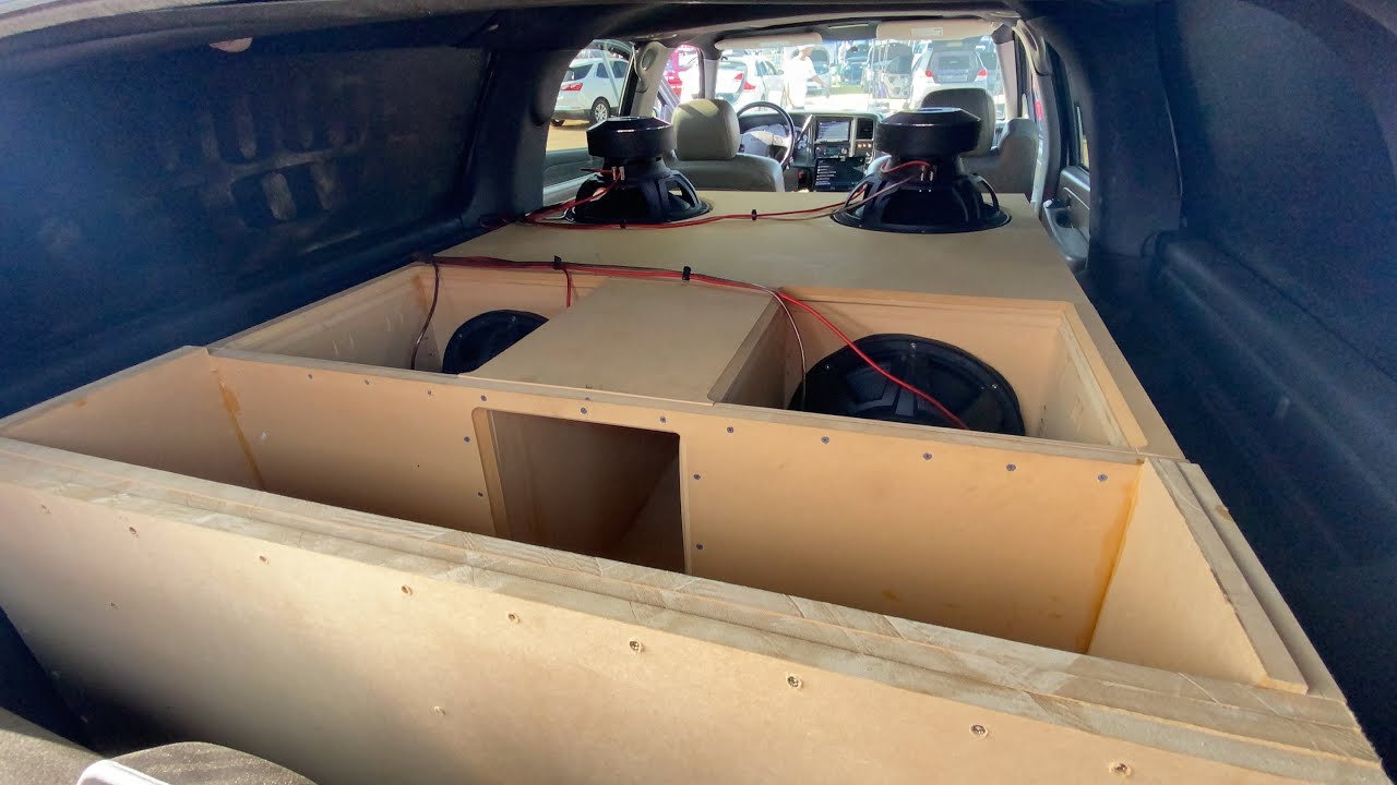 4 15'S UNIQUE SUBWOOFER BOX BUILD - YouTube