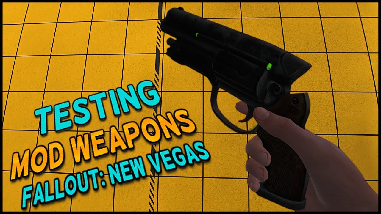 Testing Mod Weapons - Fallout: New Vegas - Bonelab - YouTube