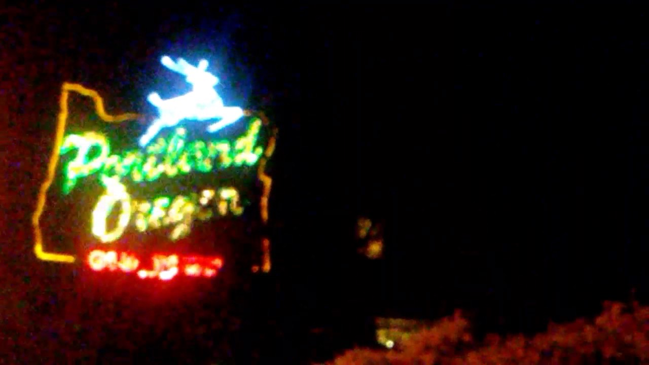 The Famous Portland Oregon Sign - YouTube