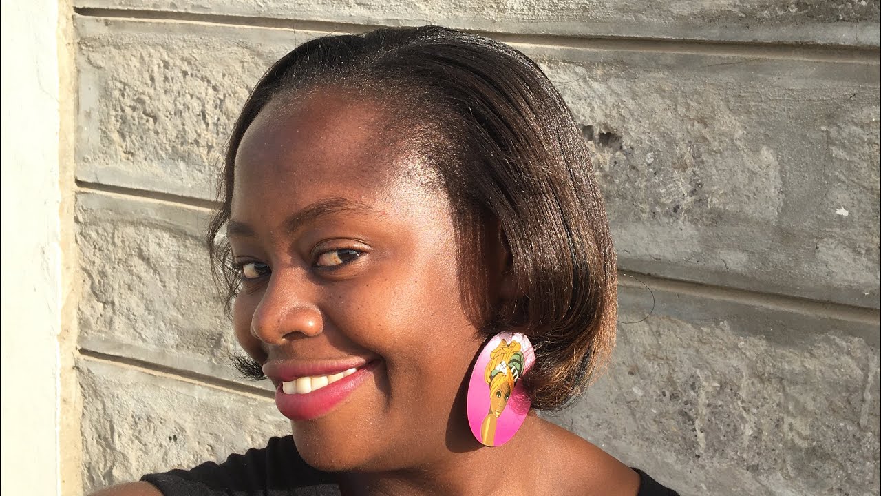 💯Natural Hair extension| Track n’ Saw #simplehairstyle ...