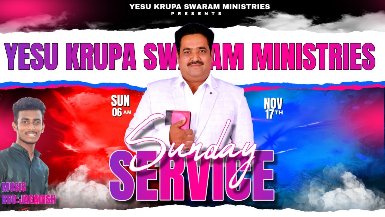 🔴SUNDAY 2NDSERVICE (YESU KRUPA SWARAM MINISTRIES)PASTOR G.RAVI KUMAR ...