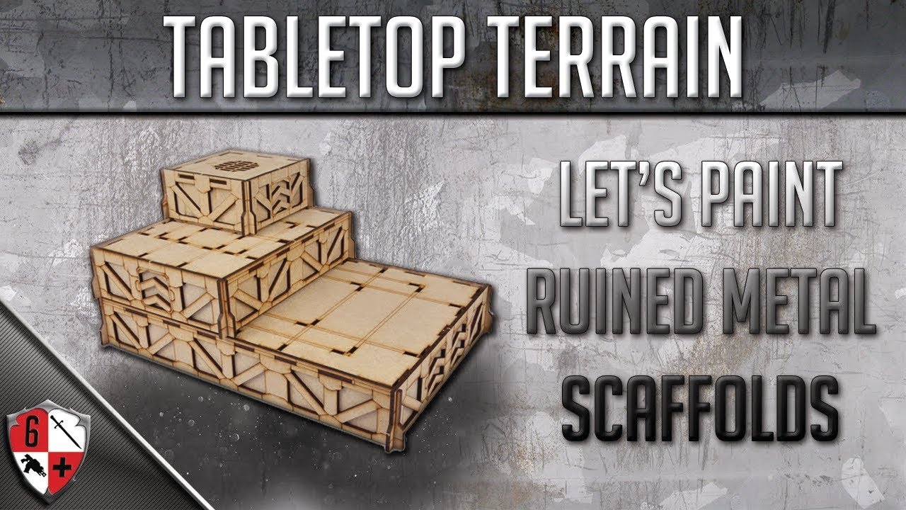 Easy to Paint Metal Ruins for Warhammer 40K - Municipium Sector Terrain ...