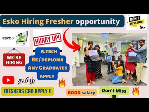Esko Hiring Freshers 💥for consultant Role 🤗⁉️ Engineer can apply🤗‼️ #hiring #itjobs #esko # ...