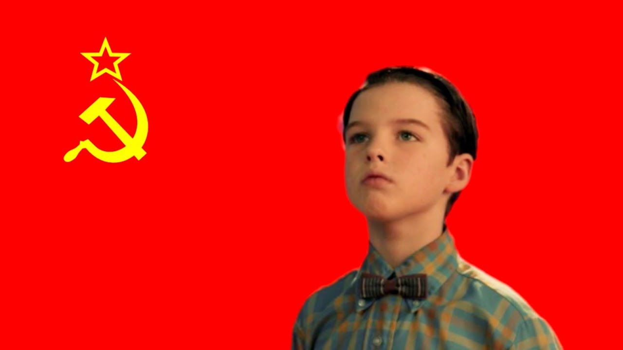 Young Sheldon supports Communism - YouTube