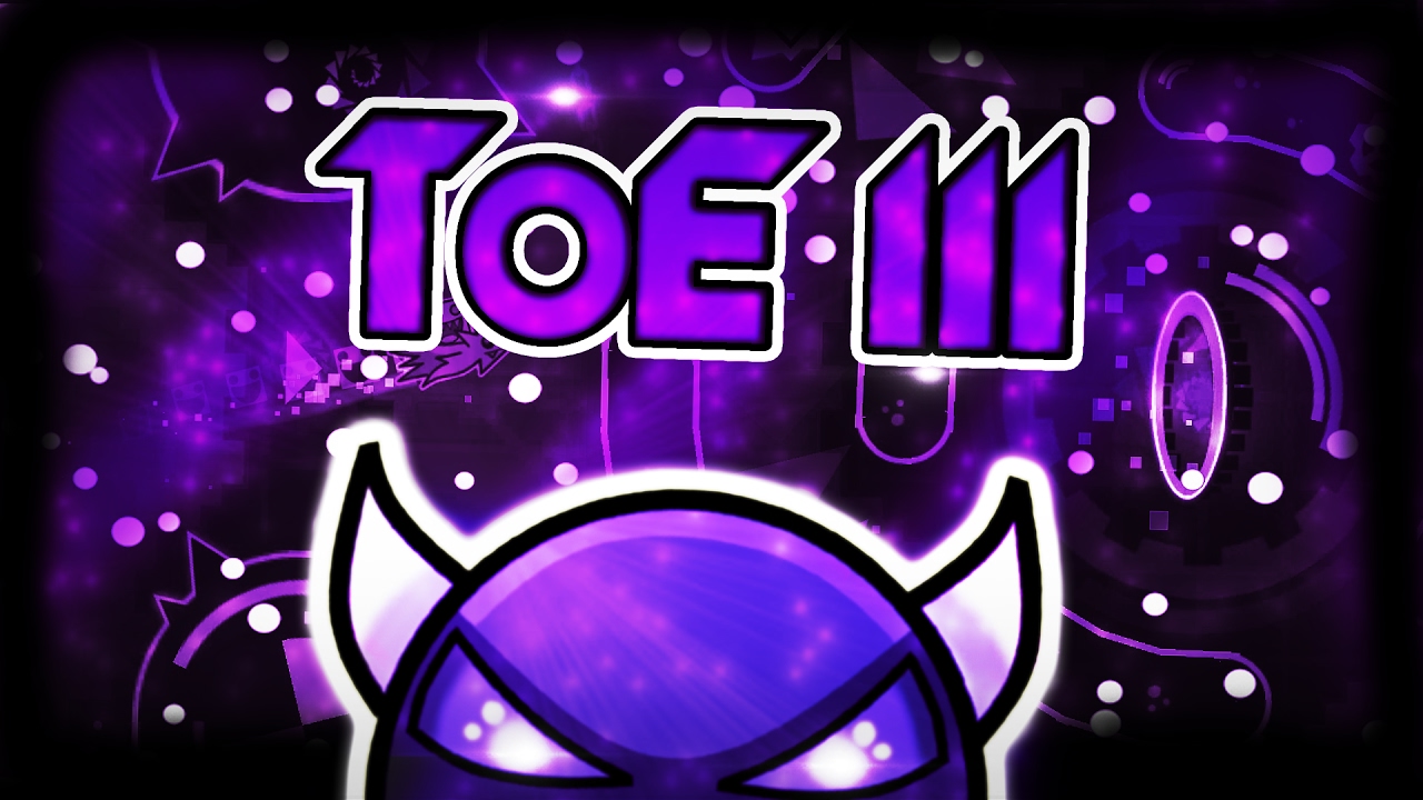 TOE III (Hard Demon) by Manix648 [3 Coins] - Geometry Dash - YouTube