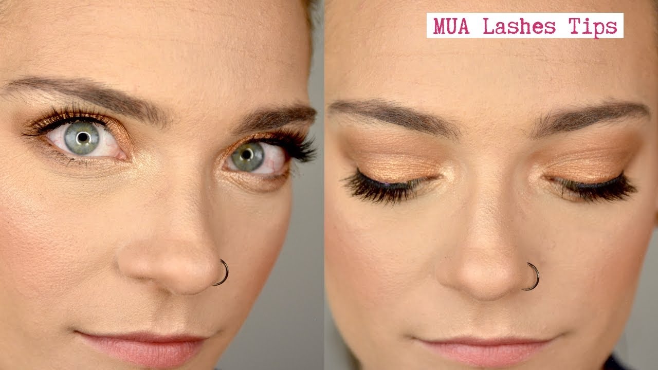 Tip Tuesday | Easy Way to Put on False Lashes from a MUA | Blushed ...