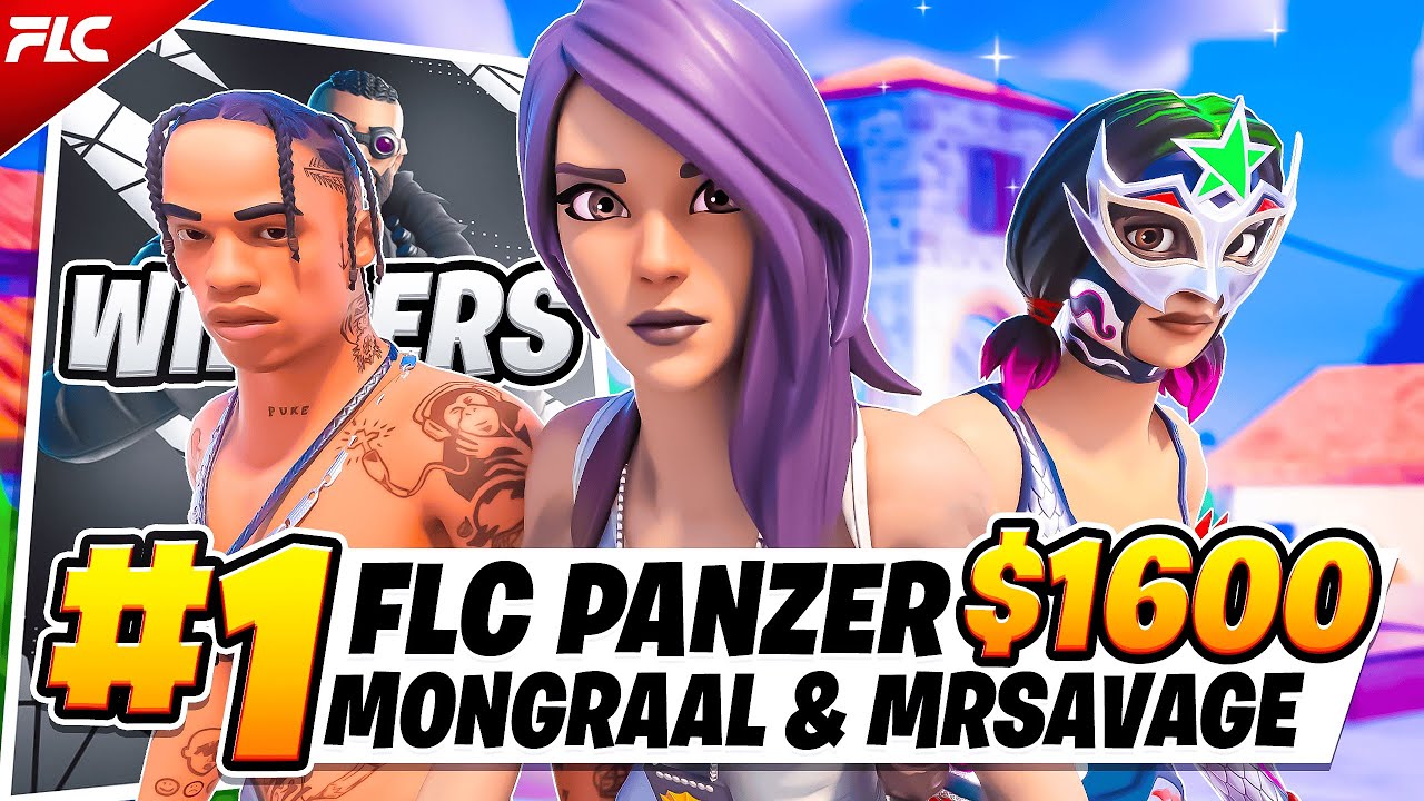 FLC PANZER IS WINNERS IN PERFORMANCE CUP ! 😱 (+1600$) w/ Mongraal ...