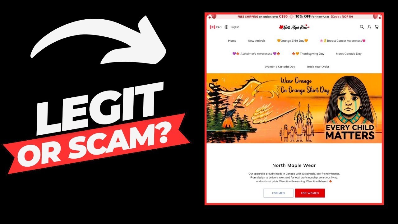 North Maple Wear Reviews - Real Fashion Store Or Scam? - YouTube
