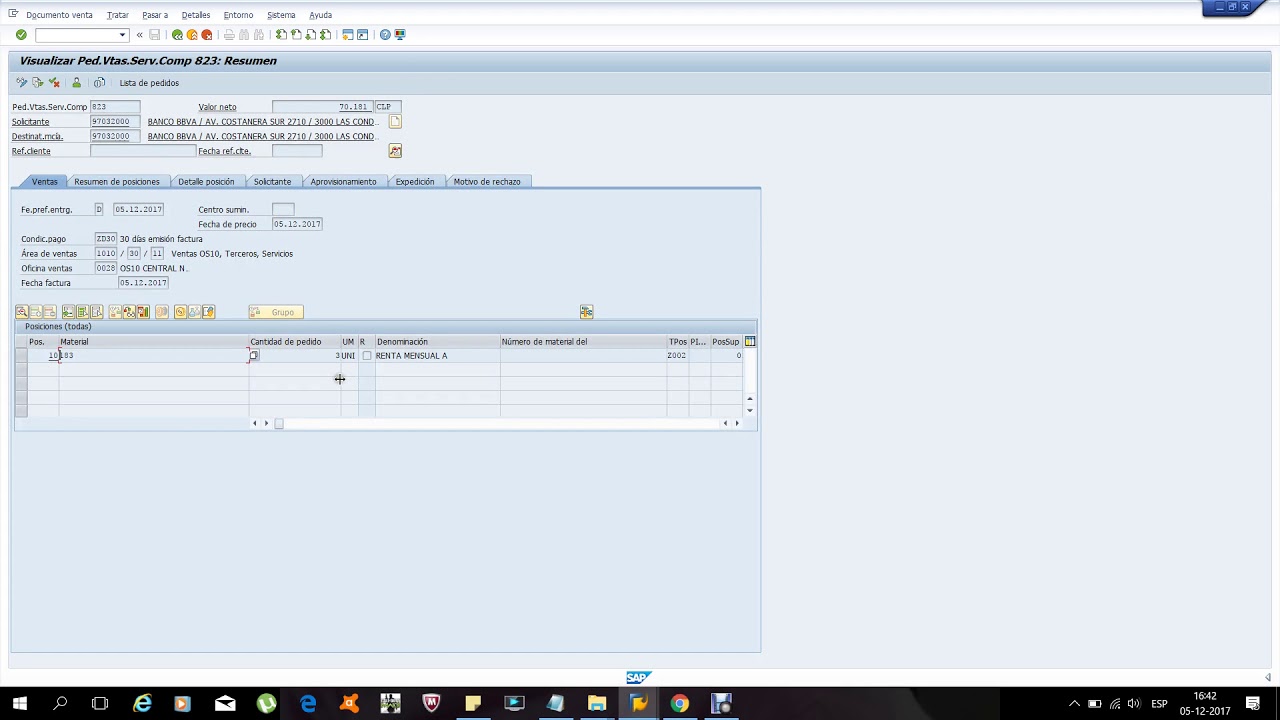 📗🚀 COMO usar SAP / Guia SAP - Visualizacion de pedido de ventas / Curso ...