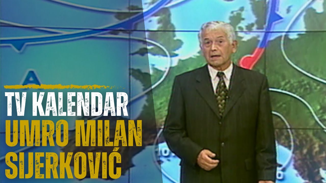 TV kalendar: Umro Milan Sijerković - YouTube
