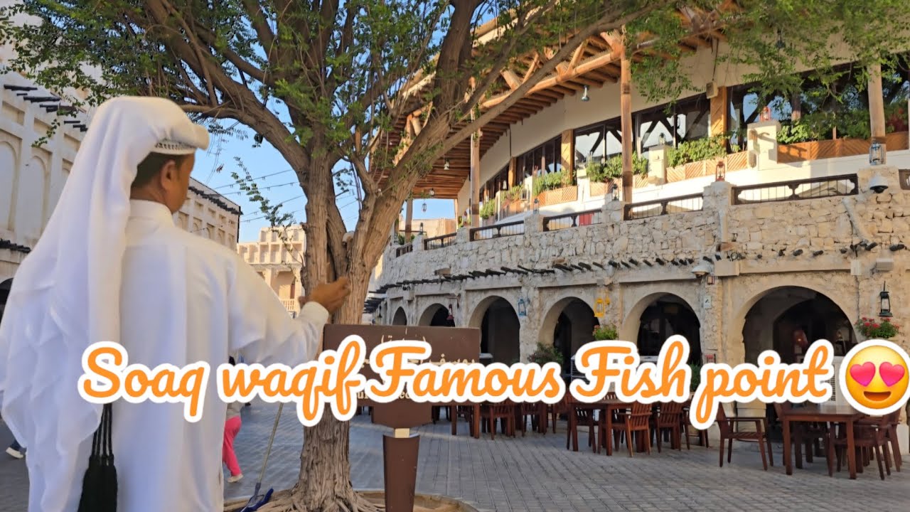 Soaq waqif walking tour . Explore the best seafood bbq restaurant ...