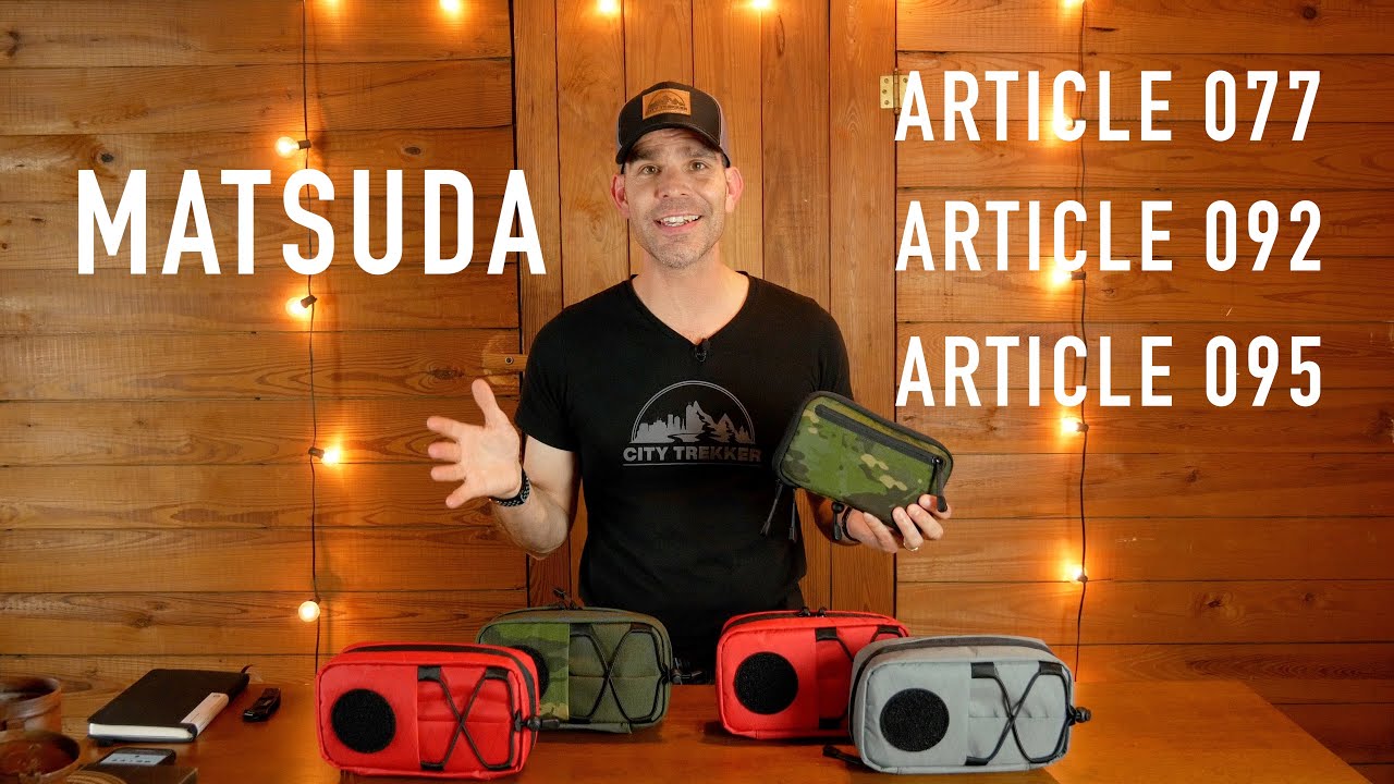 DAN MATSUDA ARTICLES 077 092 & 095 UNBOXING - YouTube