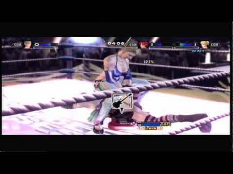 Rumble Roses XX Handicap match Miss Spencer vs Candy Cane & Becky - YouTube