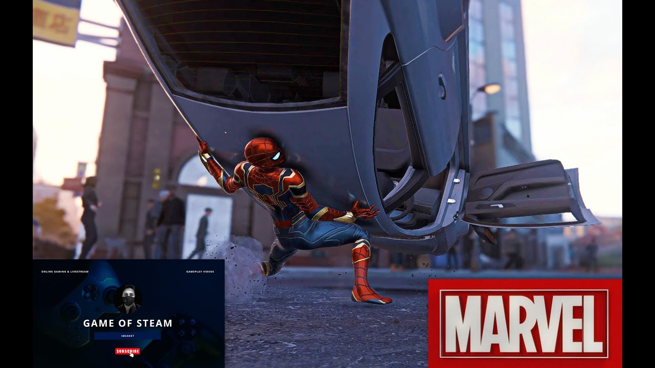 Marvel's Spiderman Remastered - Thug Crimes in Iron Spider Suit ...