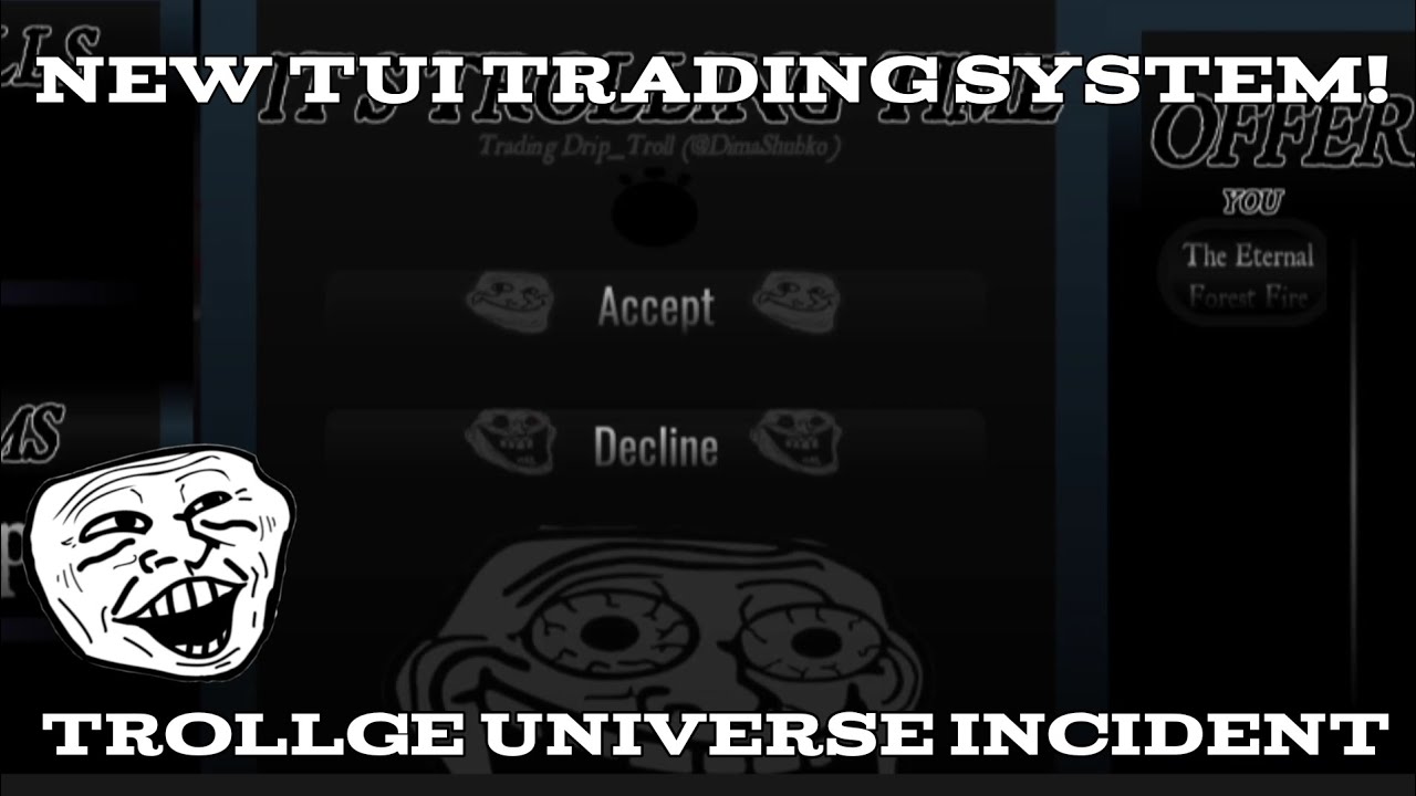 New Trading System! | Trollge Universe Incident - YouTube