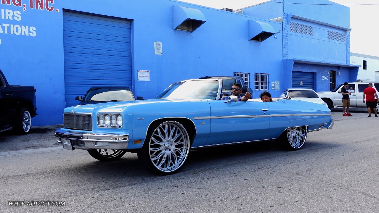 WhipAddict: CTS-V Supercharged Motor in this Super Clean Sky Blue 75 ...