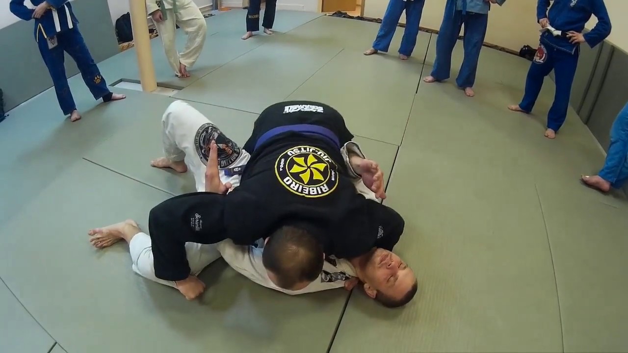 Half Guard Pass - Cross Face - YouTube