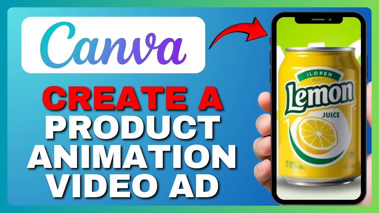 How To Create A Product Animation Video AD in Canva (Full Tutorial ...
