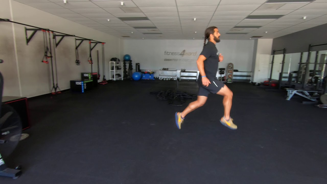 Running Drill - Bounding - YouTube