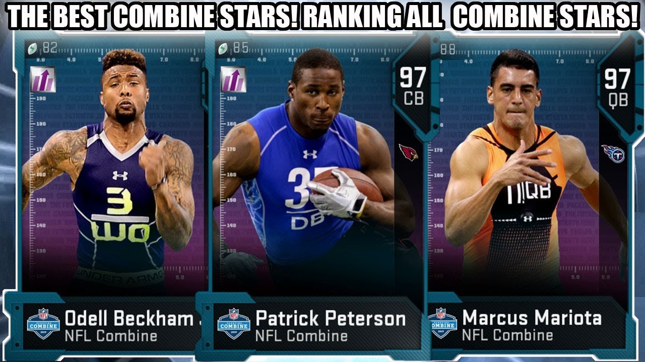 THE BEST COMBINE STARS TO GET! RANKING ALL COMBINE STARS! | MADDEN 19 ...