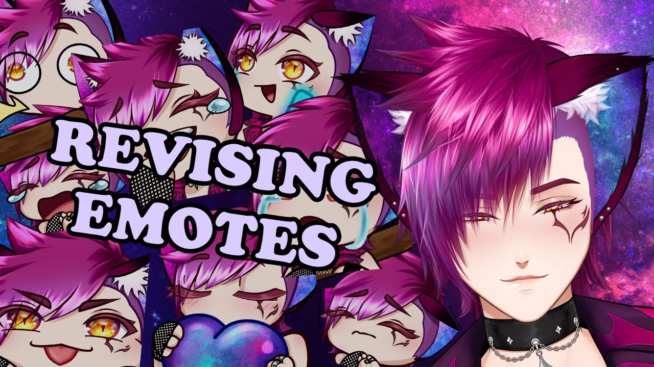 【Creative Stream】- Revising emotes! Maybe new ones?【#ENVtuber 】 - YouTube