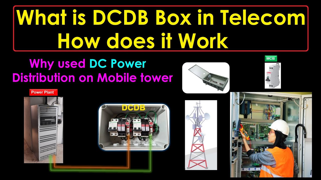 What is DCDB Box in Telecom & How does it Work | Why used DC Power ...
